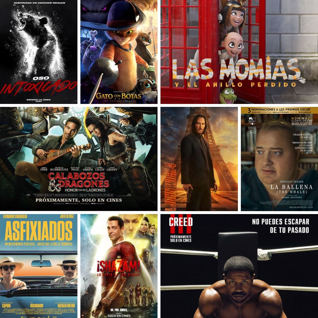 Cartelera Atlas Cines Nordelta - 23 de marzo al 29 de marzo